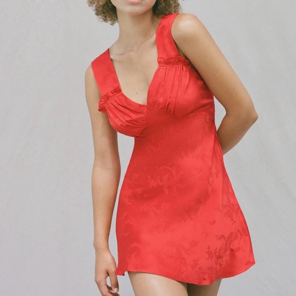 Realisation Par | Dresses | Realisation Par The Roxy Dress In Red ...